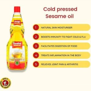 Sastha Sesame Oil – TAPL